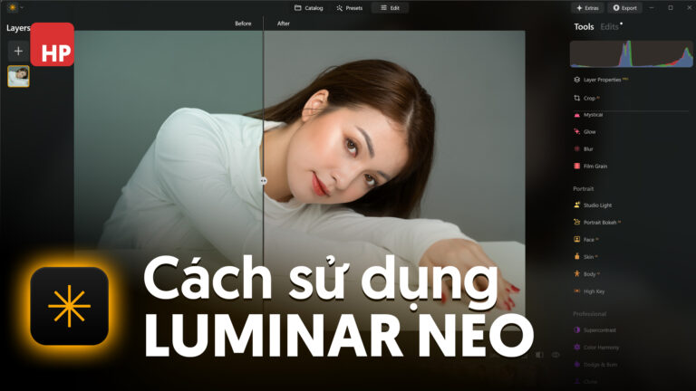 Cách sử dụng Luminar Neo kèm link tải Luminar Neo miễn phí - Hoàng Phúc ...